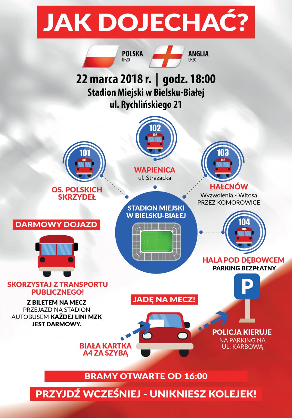 Mecz Polska – Anglia – podstawowe informacje - Wiadomości - Komenda ...